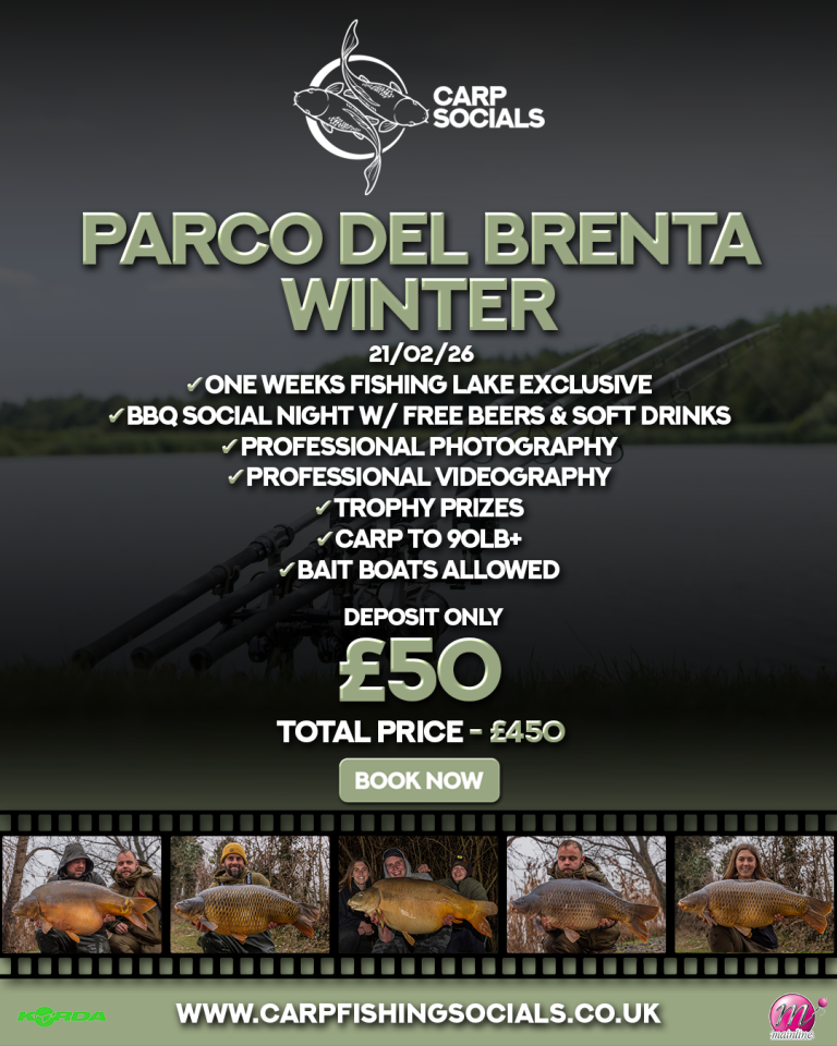Parco Del Brenta - Winter - Carp Fishing Socials